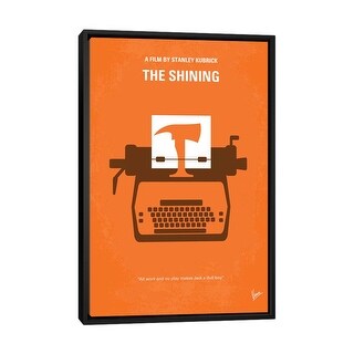 iCanvas "The Shining Minimal Movie Poster" by Chungkong Framed Canvas Print - Bed Bath & Beyond ...